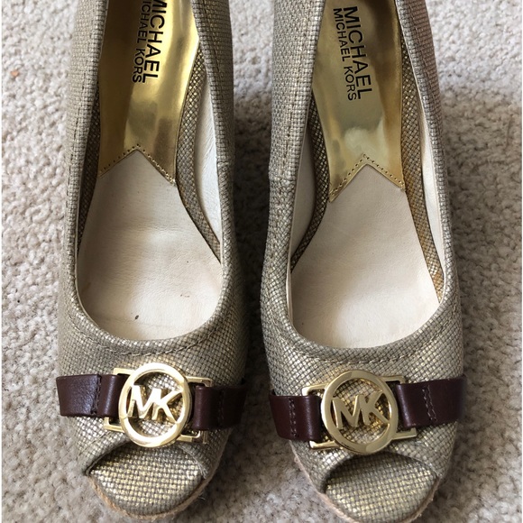 Michael Kors | Shoes | Michael Kors Wedges | Poshmark